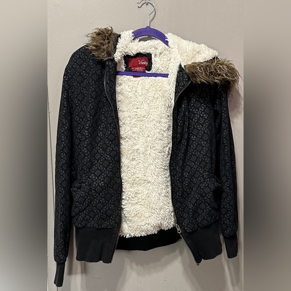 Vanity | Jackets & Coats | Vanity Zipper Jacket With Fury Hood | Poshmark